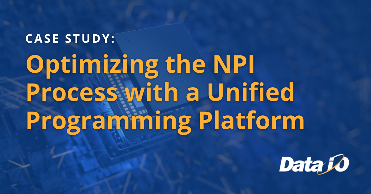 Optimizing the NPI Process with a Unified Programming Platform